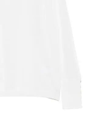 Alpha Studio Button-cuff Long-sleeve Sweater