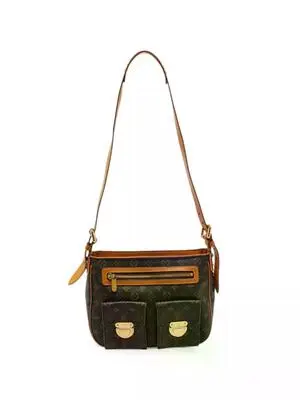 LOUIS VUITTON 2007 Gm Hudson Monogram Shoulder Bag - Brown