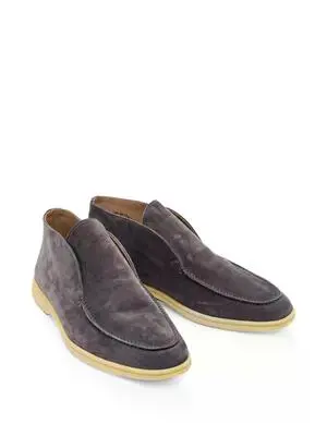 Loro Piana Open Walk Suede Desert Boots