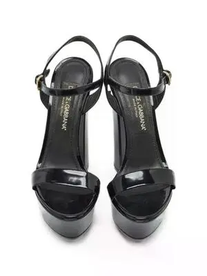 Dolce & Gabbana Keira Ankle-strap Platform Sandals