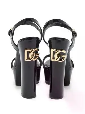 Dolce & Gabbana Keira Ankle-strap Platform Sandals