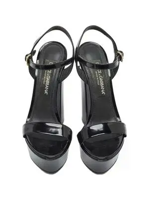 Dolce & Gabbana Keira Ankle-strap Platform Sandals