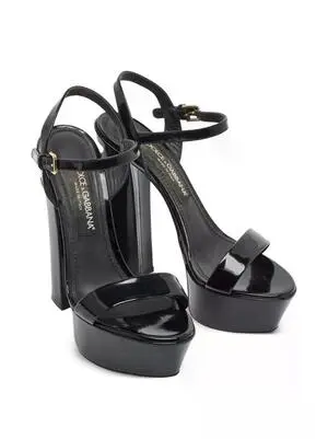 Dolce & Gabbana Keira Ankle-strap Platform Sandals