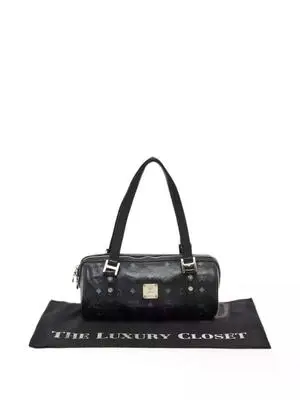 Mcm Visetos Barrel Tote Bag
