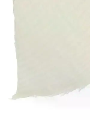 Issey Miyake Pleated Frayed Scarf - Neutrals