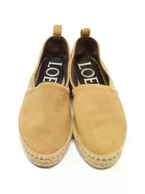 Loewe Suede Espadrille Flats