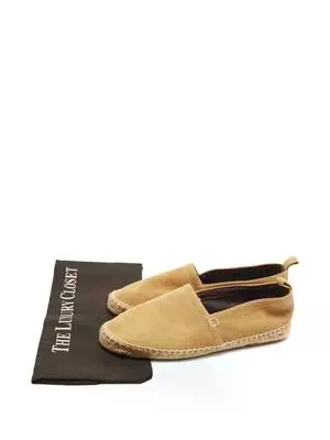 Loewe Suede Espadrille Flats