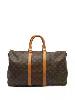 LOUIS VUITTON Monogram Keepall Bandoulière Bag