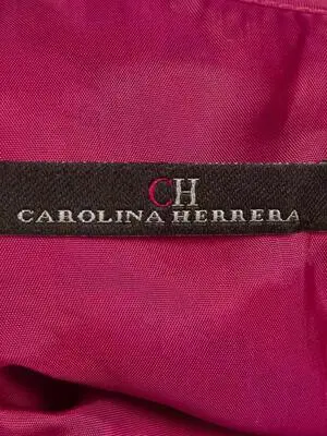 Carolina Herrera Floral-lace Belted Midi Dress