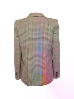 Givenchy Checked Single-breasted Blazer