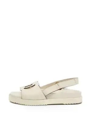 Gucci Interlocking G Slingback Platform Sandals
