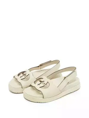 Gucci Interlocking G Slingback Platform Sandals
