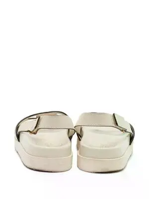 Gucci Interlocking G Slingback Platform Sandals