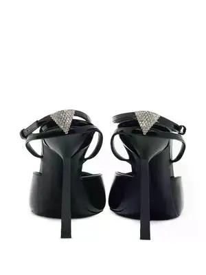 Saint Laurent Anouk Crystal-embellished Pumps
