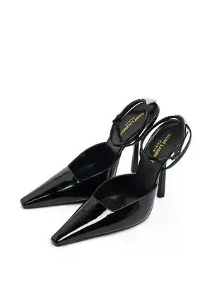 Saint Laurent Anouk Crystal-embellished Pumps
