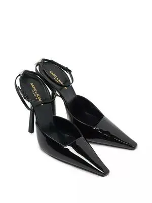 Saint Laurent Anouk Crystal-embellished Pumps