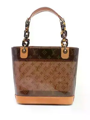 LOUIS VUITTON Monogram Cabas Sac Ambre Pm Tote Bag
