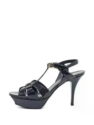 SAINT LAURENT Saint Laurent Tribute Platform Sandals