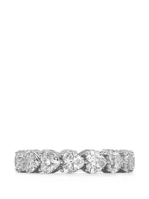 SOLO FOR DIAMONDS Heart-cut Diamond-embellished Ring - Silver