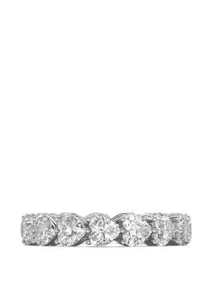 SOLO FOR DIAMONDS Heart-cut Diamond Ring - Silver