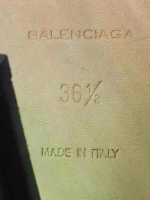 Balenciaga Glove Slingback Sandals