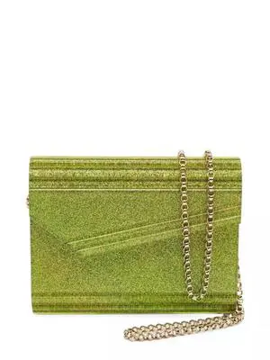 JIMMY CHOO Candy Clutch Bag With Chain Strap