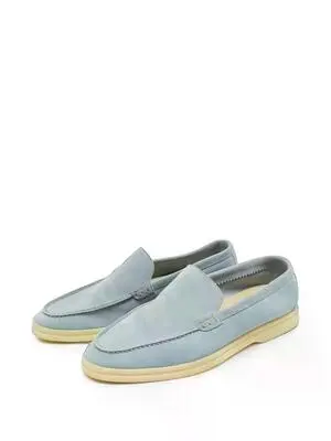 Loro Piana Summer Walk Loafers - Blue
