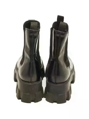 Prada Monolith Combat Ankle Boots