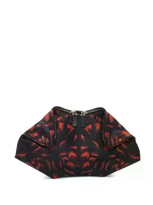 ALEXANDER MCQUEEN Alexander McQueen Tulip Print Clutch Bag