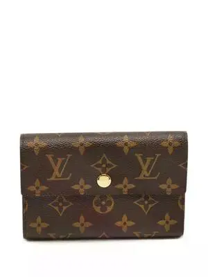 LOUIS VUITTON 2010 Alexandra Monogram Wallet - Brown