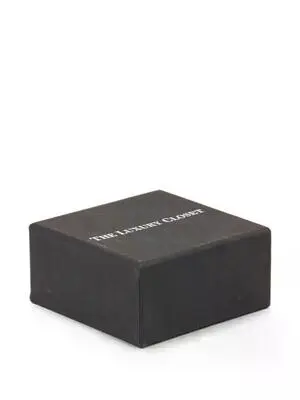 Dior Tone Curb-link Choker Necklace With Cd Logo