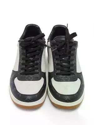 LOUIS VUITTON Rivoli Monogram Canvas Sneakers - White