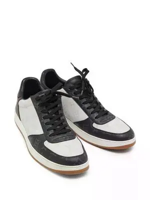 LOUIS VUITTON Rivoli Monogram Canvas Sneakers - White