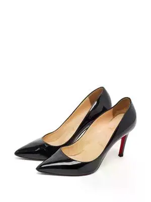 CHRISTIAN LOUBOUTIN So Kate Patent Leather Pumps - Black