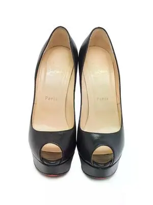 CHRISTIAN LOUBOUTIN Babel Clou Platform Pumps