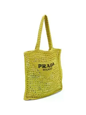 Prada Crochet Tote Bag