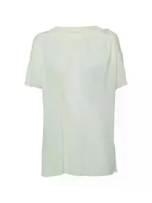 Chloé Ribbed-knit Short-sleeve Oversized T-shirt