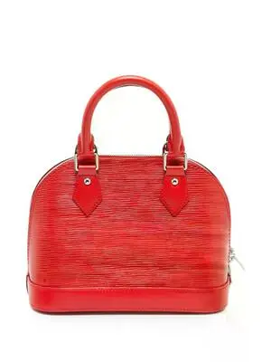 LOUIS VUITTON Epi Leather Bb Alma Tote Bag