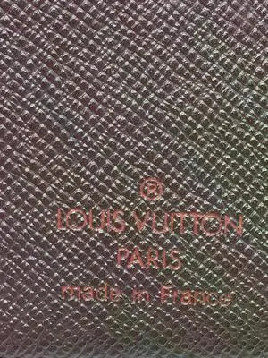 LOUIS VUITTON 2001 Damier Ebene Portefeuille Viennois Wallet