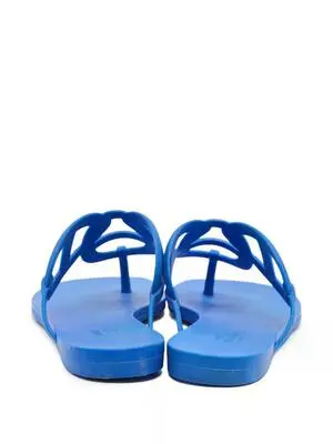 Hermès Egerie Chaine D'ancre Sandals - Blue