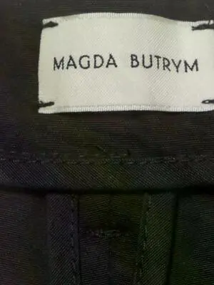 Magda Butrym Pleated Wide-leg Trousers