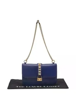 Valentino Garavani Medium Rockstud Glam Lock Tote Bag