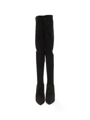 LE SILLA Eva Suede Over-the-knee Boots