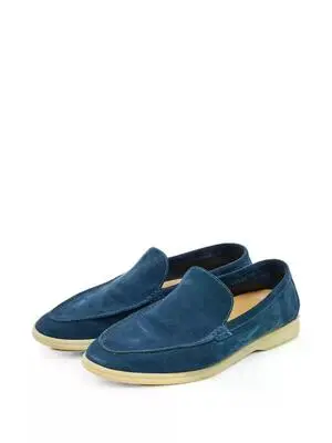 Loro Piana Summer Walk Loafers - Blue