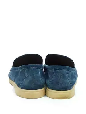 Loro Piana Summer Walk Loafers - Blue