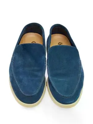 Loro Piana Summer Walk Loafers - Blue