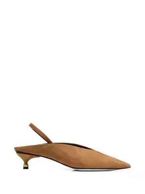 VANDA NOVAK Molly Pointed-toe Slingback Pumps