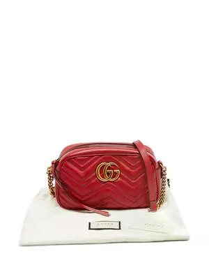 Gucci Small Gg Marmont Matelassé Camera Bag