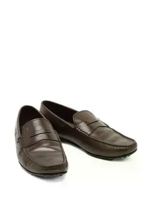 TOD'S Gommino Penny Loafers - Brown