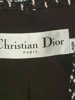 Dior Double-breasted Tweed Midi Dress